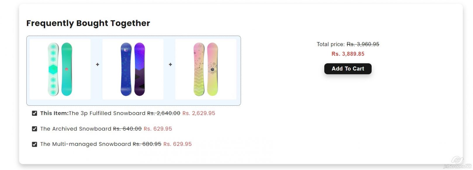 How to create a Frequently bought together offer - Oscprofessionals