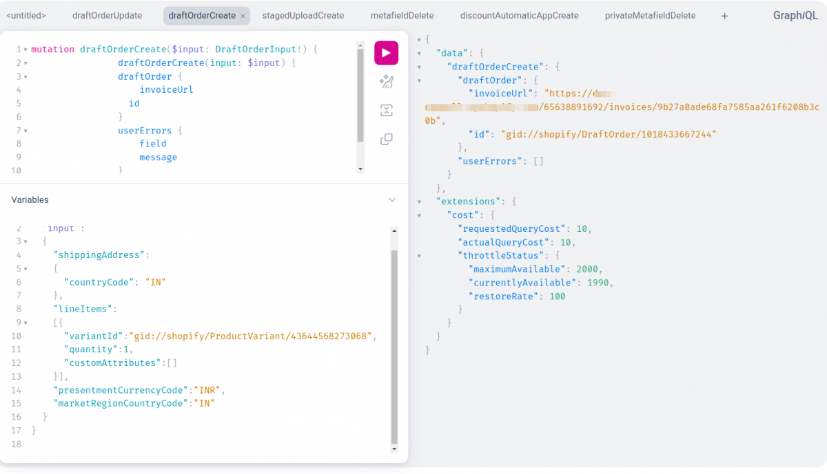 How to Implement the DraftOrder API for Shopify