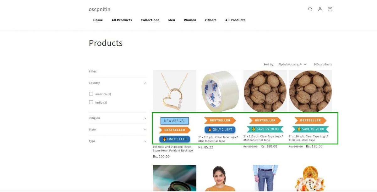 How to Add Custom Product Badges on Shopify