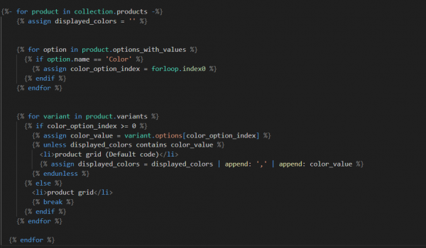 How to Display Product Variants as Separate Products on the Collection Page